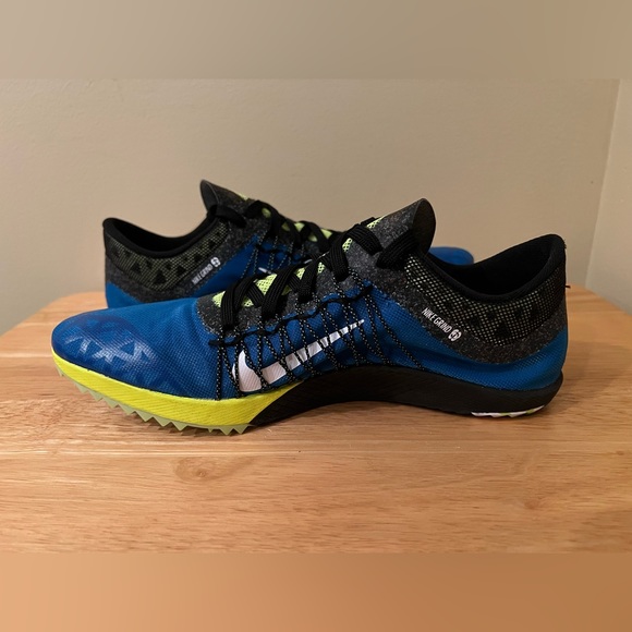 Nike | Shoes | Nike Zoom Victory Xc Spikes Us 8 Blue Electric Green ...